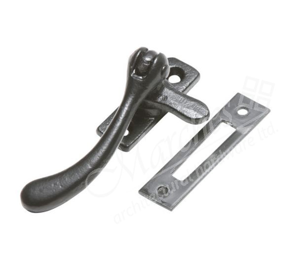 Kirkpatrick (3365) Gentle Curve Fastener - Black - Casement Fasteners ...