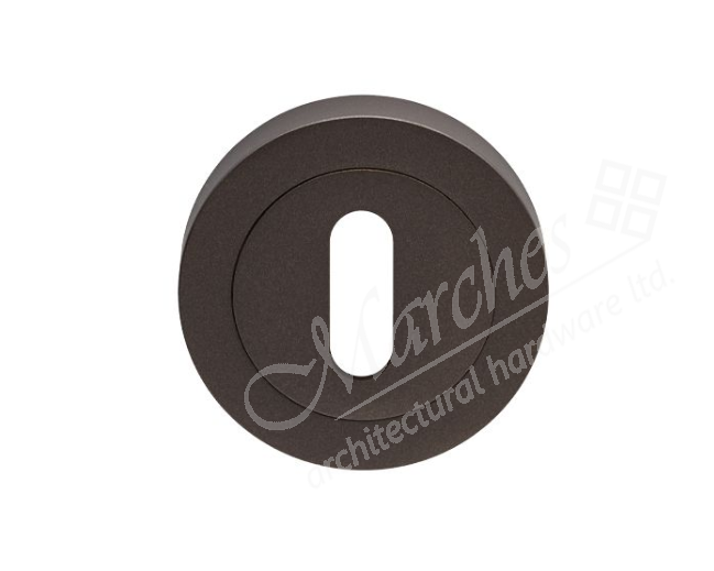 Lock Escutcheon - Matt Bronze - Escutcheons - Escutcheons & Thumbturns ...