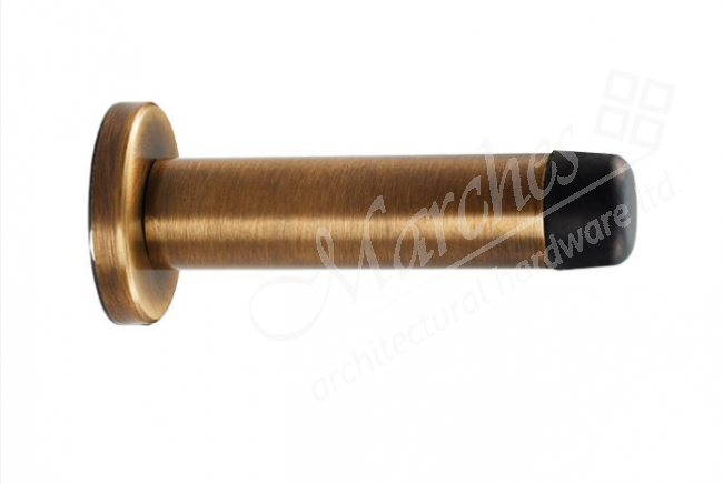 Wall Mounted Door Stop 71mm - Antique Brass - Door Stops - Door ...