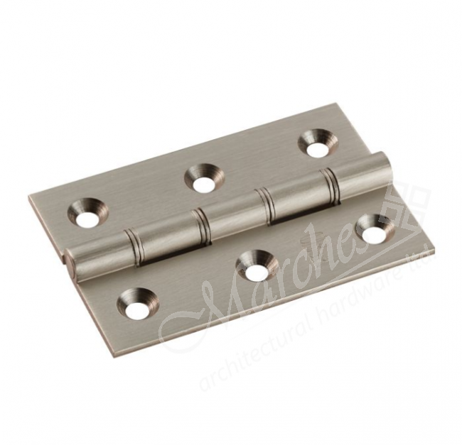 3" DPBW Butt Hinges (Pair) - Satin Nickel - Hinges - Marches ...