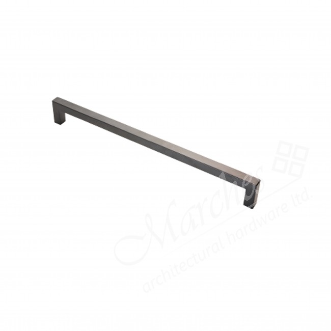 Square Mitred Pull Handle - Matt Black SS (Grade 304) - Cabinet ...