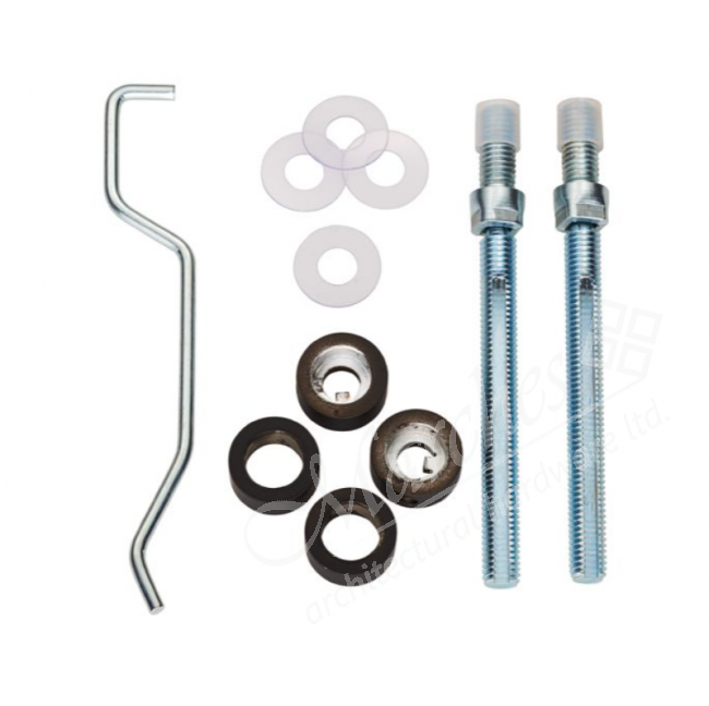 Back 2 Back Fixing Pack (For 19mm Handles) - Matt Black - Fixing Bolts ...