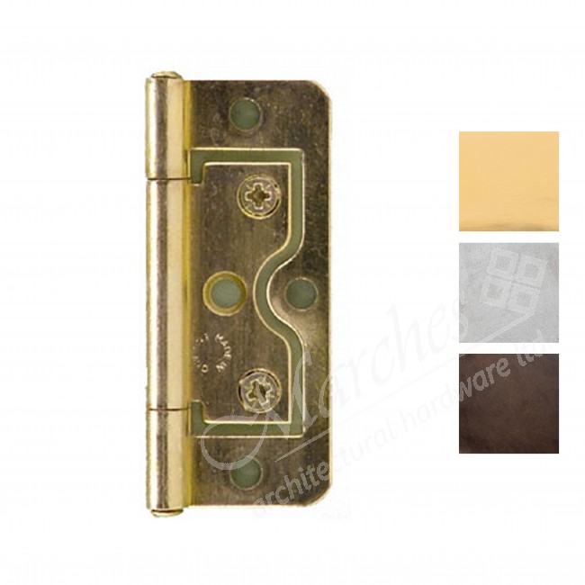 3" Flush Hinges - Pair - Flush Hinges - Hinges - Marches Architectural ...