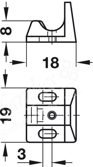Automatic Spring Catch - Various Finishes - Catches - Cabinet Locks ...