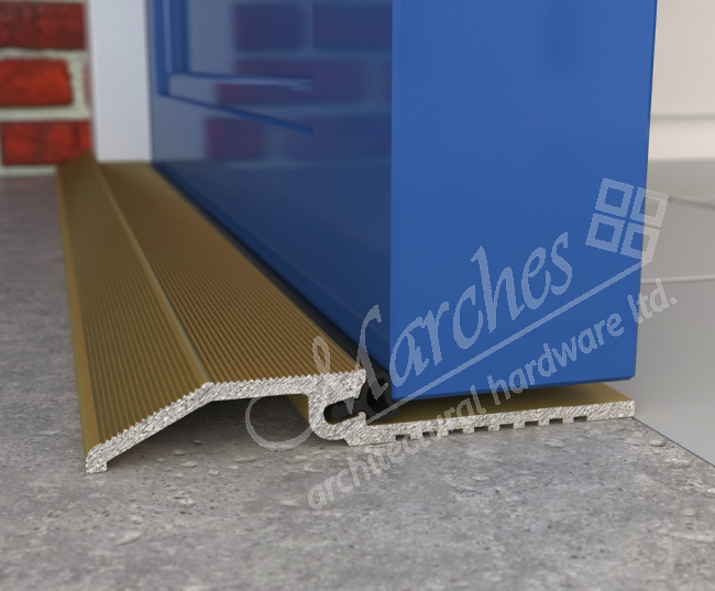 Exitex - CDT/91 Threshold 1m Alu - Inward Opening Door - Weatherbars ...