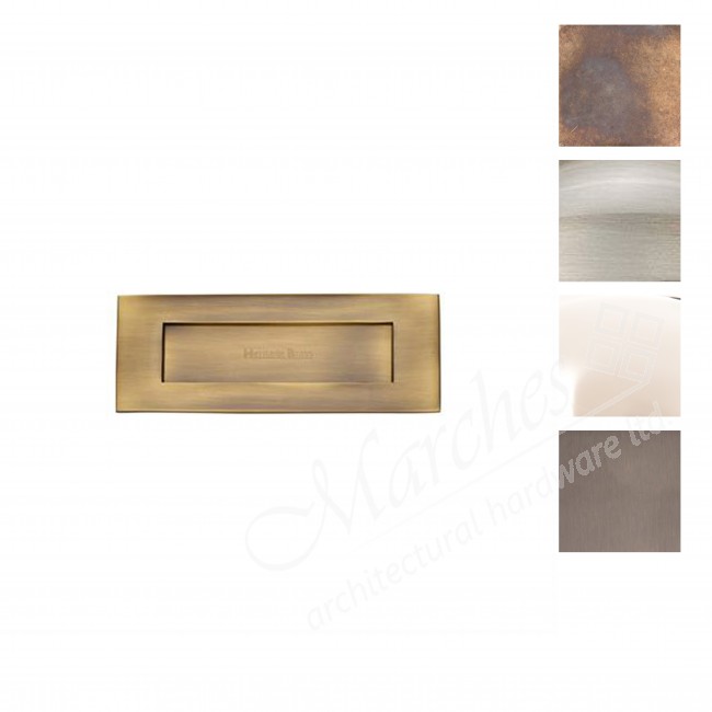 Letter Plate 254mm x 79mm - Various Finishes - Letter Plates & Tidies ...