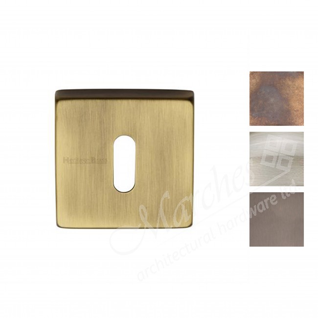 Square Standard Escutcheon - Various Finishes - Escutcheons ...