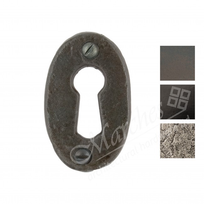 Oval Escutcheon - Various Finishes - Escutcheons - Escutcheons ...