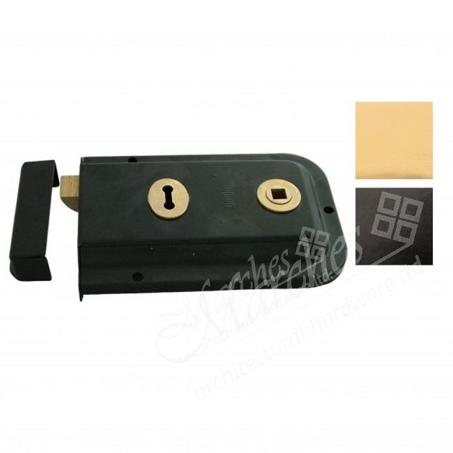 UNION 1445 Rim Lock - Various Finishes - Rim Locks & Latches - Locks ...