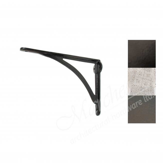 10'' x 7'' Curved Shelf Bracket - Various Finishes - Shelving ...