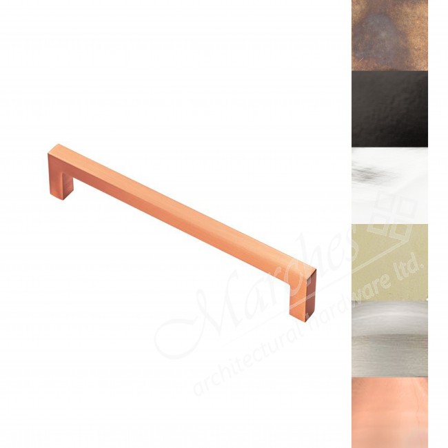 170mm Block Cupboard Handle (160cc) - Various Finishes - Bar Pull ...