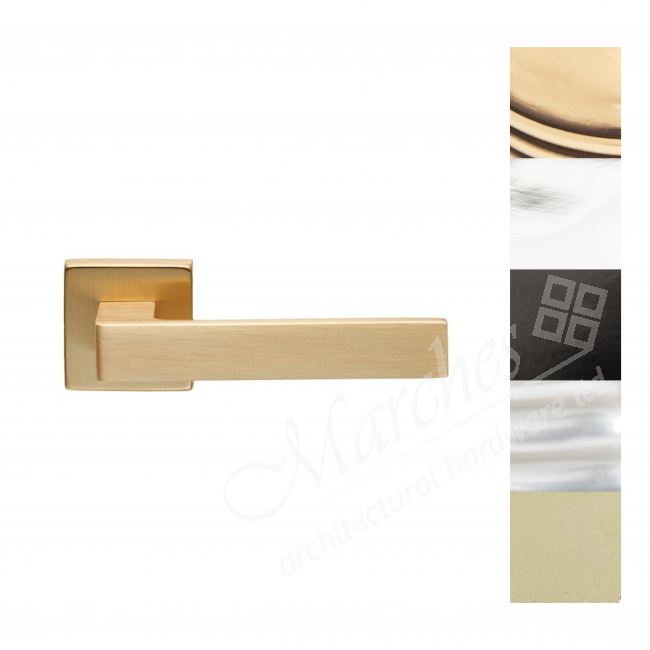 Carlisle Techna Lever on Square Rose - Lever Handles on Rose - Door ...