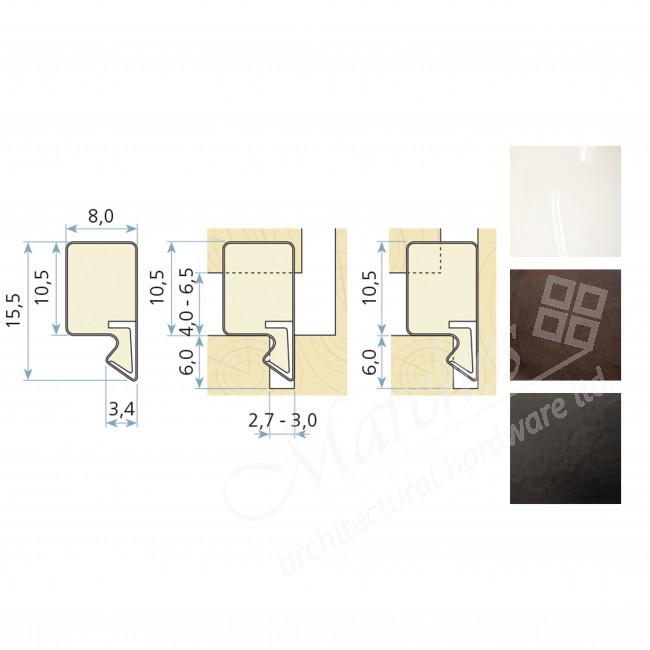 Aquamac 33 Weatherseal - Aquamac Door & Window Seals - Door & Window ...