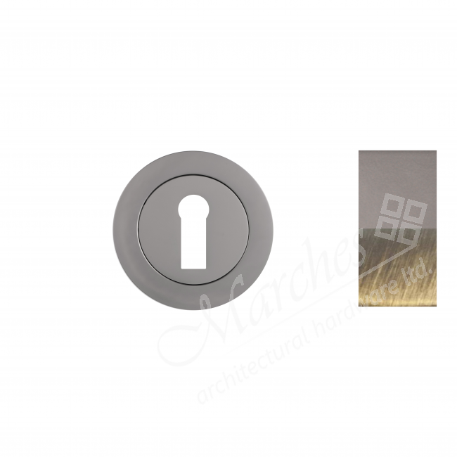 Insignia Keyway Escutcheon 1Pc - Various Finishes - Escutcheons ...