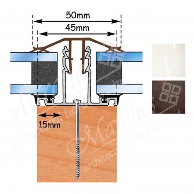 Exitex - Capex Snap Down 10-25mm White - Various Lengths - Capex Snap ...