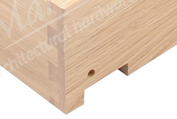 450mm Solid Oak Drawer - Drawer Runners - Cabinet & Kitchen Fittings ...