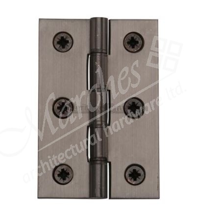 75 x 50 x 2.5mm DPBW Butt Hinge (PR) - Matt Bronze - Butt Hinges ...