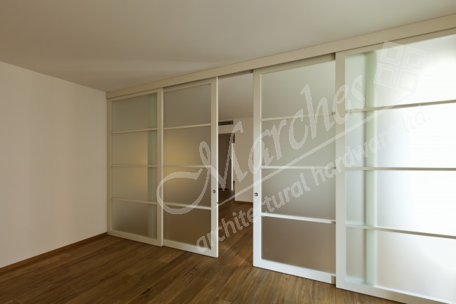 Marathon Heavy Duty Sliding Door Track - 1702mm - Internal Sliding, Bi ...