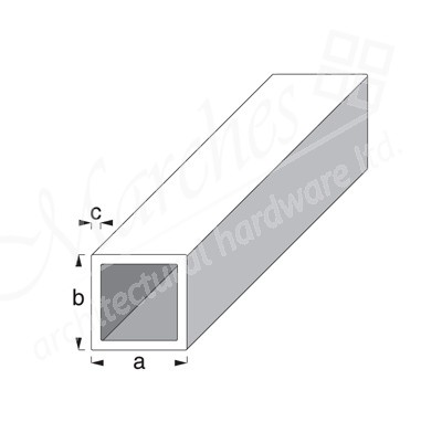 Square Tube 1m x 25mm x 1.5mm - Cold Rolled Steel - Square ...