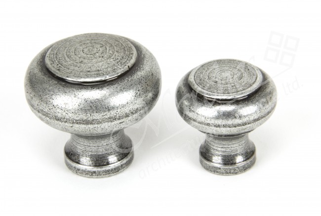 Regency Cupboard Knobs - Pewter - Marches Architectural Ironmongery