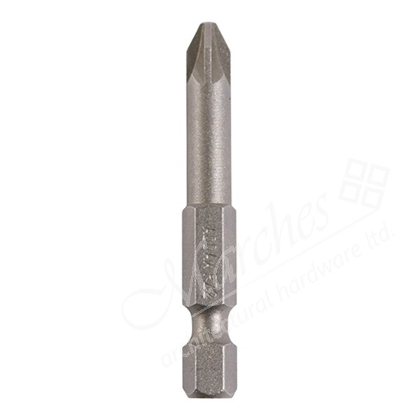 PZ3 Steel Driver Bits - 50mm (Pack 5) - Insert Screwdriver Bits - Drill ...
