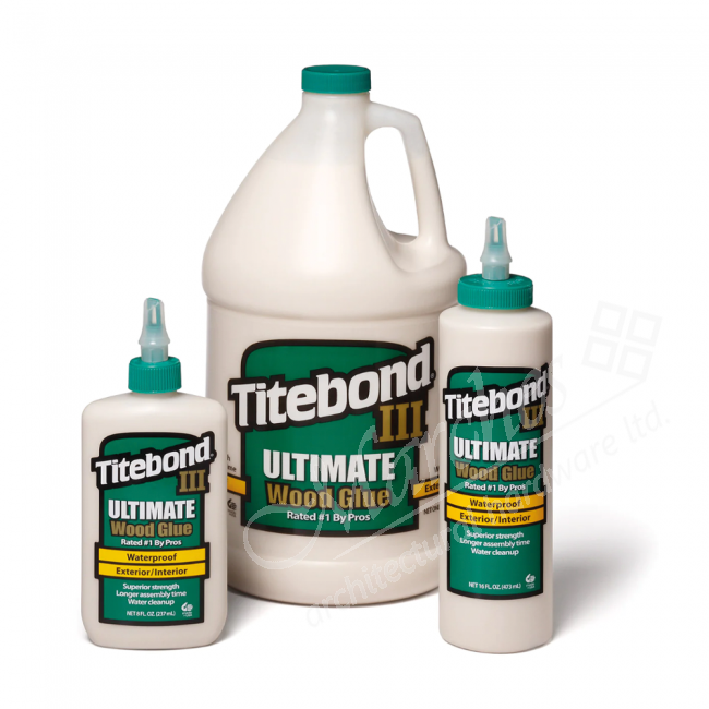 Titebond III Ultimate Waterproof Glue - Various Sizes - Wood Glue ...