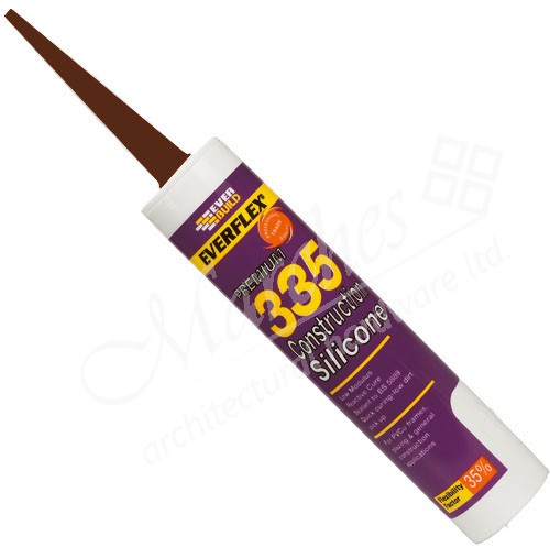 Everbuild 335 Low Mod Silicone Brown - Silicones - Silicones & Sealants ...