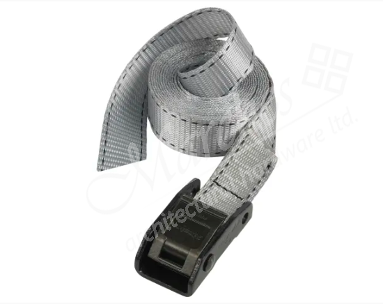 Lashing Strap with Metal Buckle, Grey 5m 150kg - Ratchet Tie Downs ...